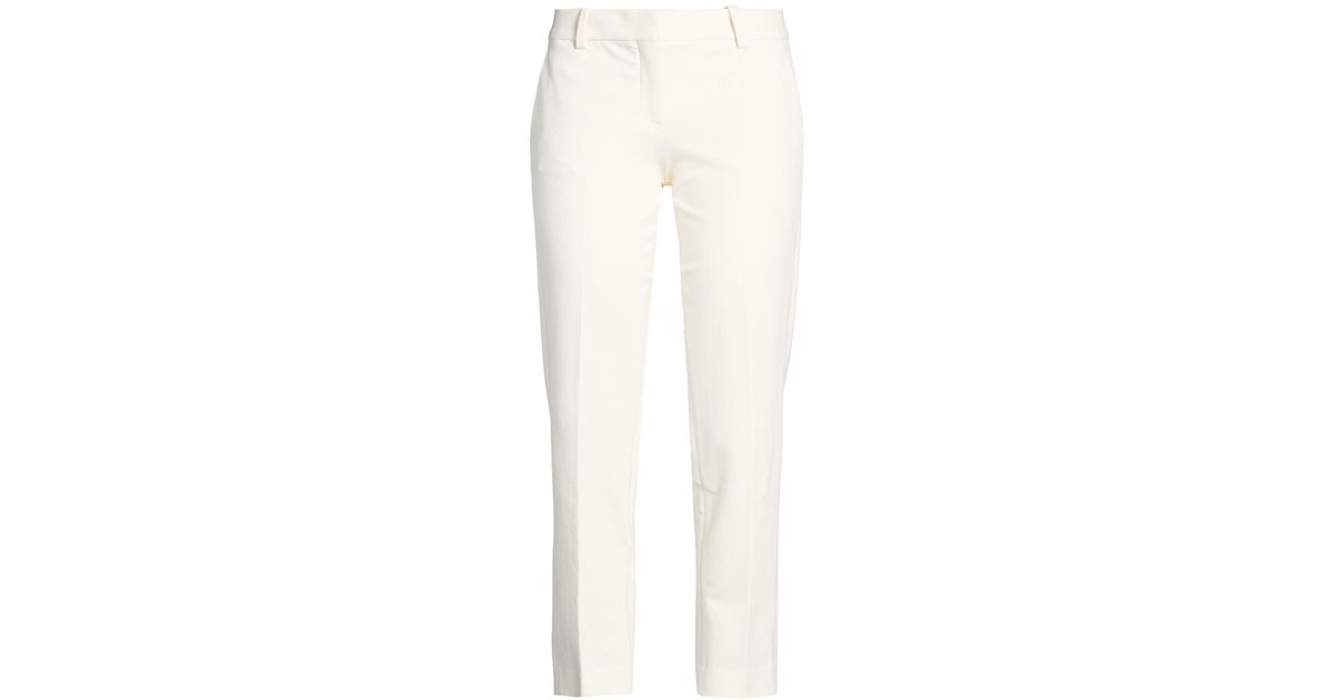 Circolo 1901 Trouser in White | Lyst UK