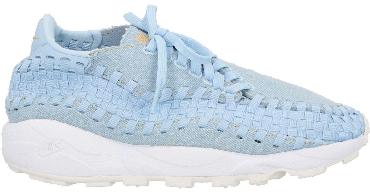 Nike Sneakers Textile Fibers in Blue | Lyst