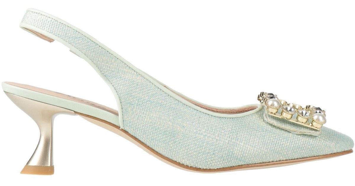 Zinda Pumps in Metallic | Lyst