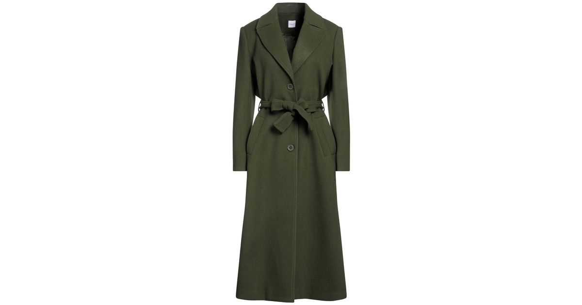 ELEONORA STASI Coat in Green | Lyst