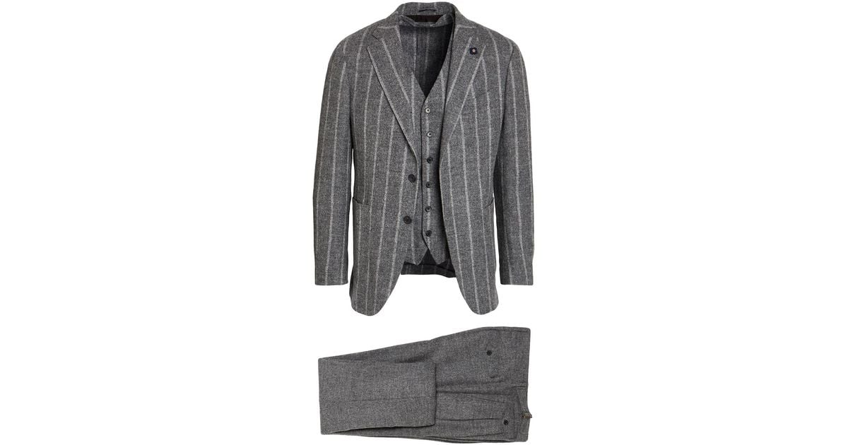 Lardini Suits in Grey for Men | Lyst UK