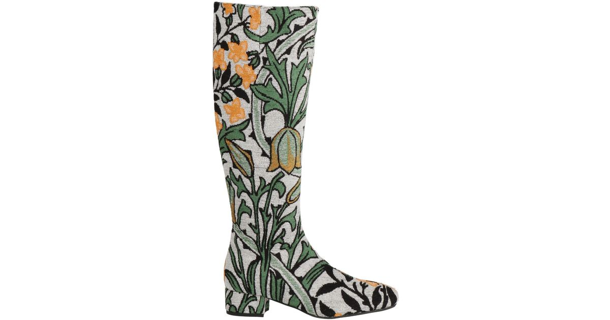 La DoubleJ Light Boot Textile Fibers in Green | Lyst