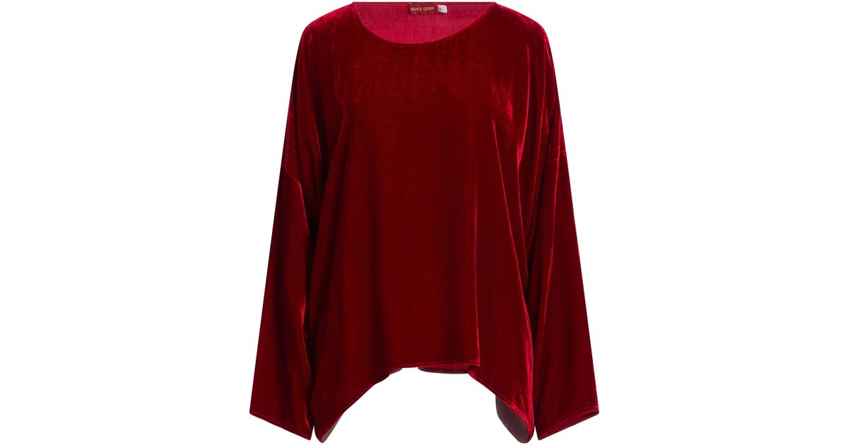 BIANCO LEVRIN Tops in Red | Lyst