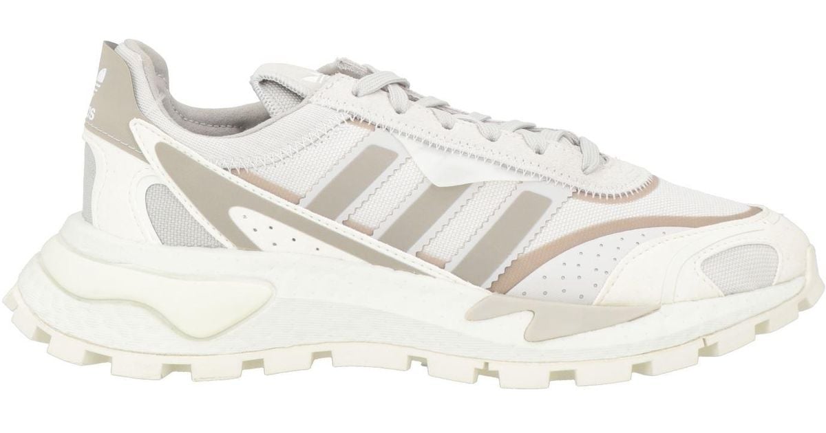 adidas Originals Light Sneakers Textile Fibers in White for Men | Lyst