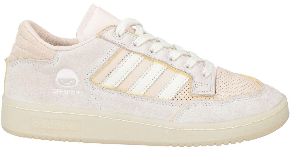 adidas Originals X Offspring Light Sneakers Leather in Natural for Men ...