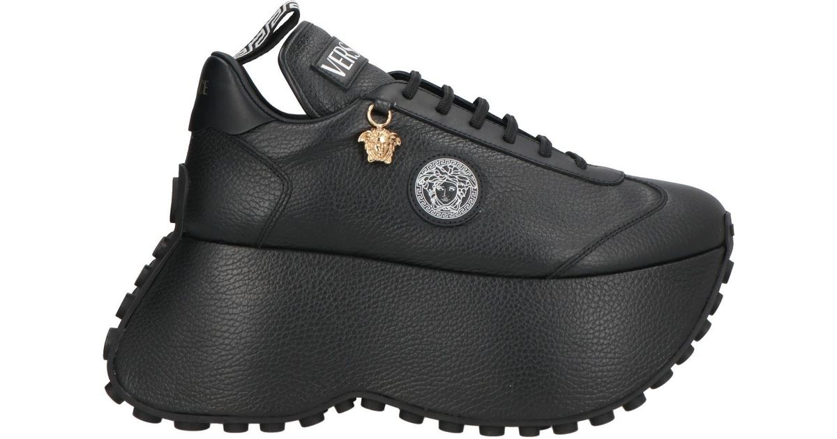 Versace Trainers in Black | Lyst