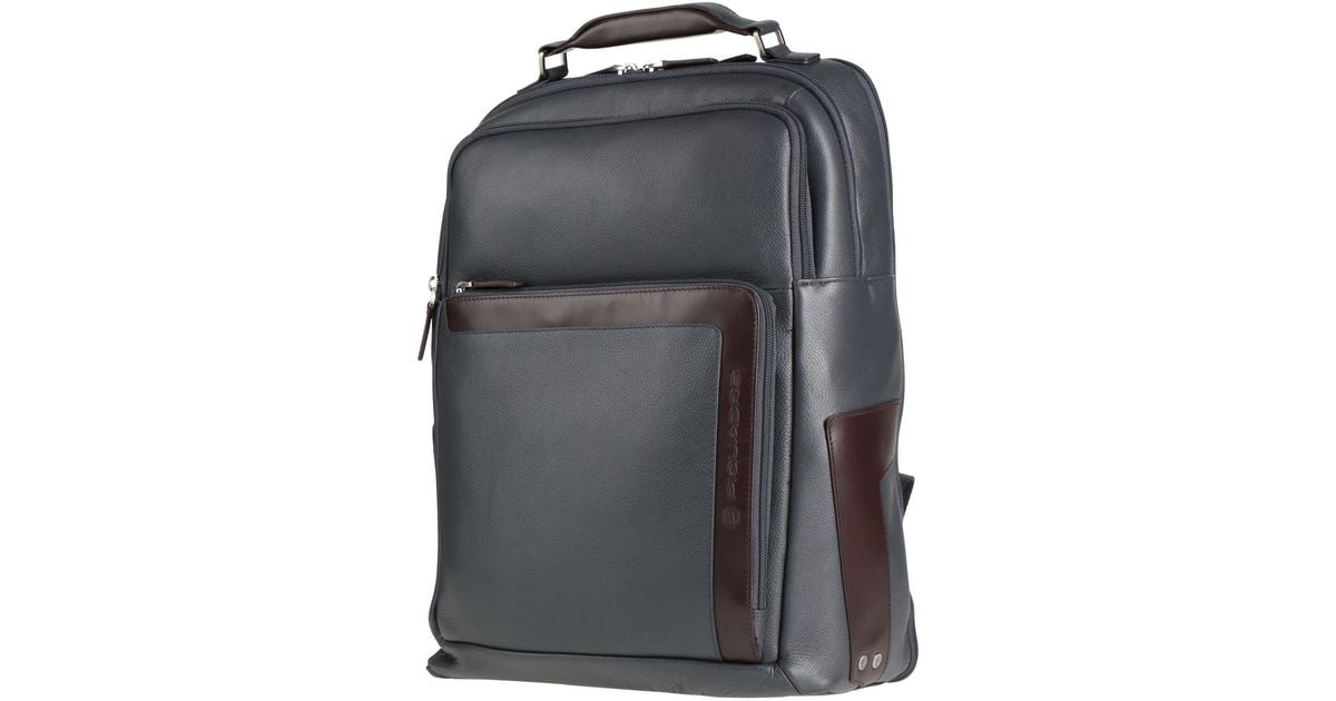 Piquadro Backpacks in Black for Men | Lyst