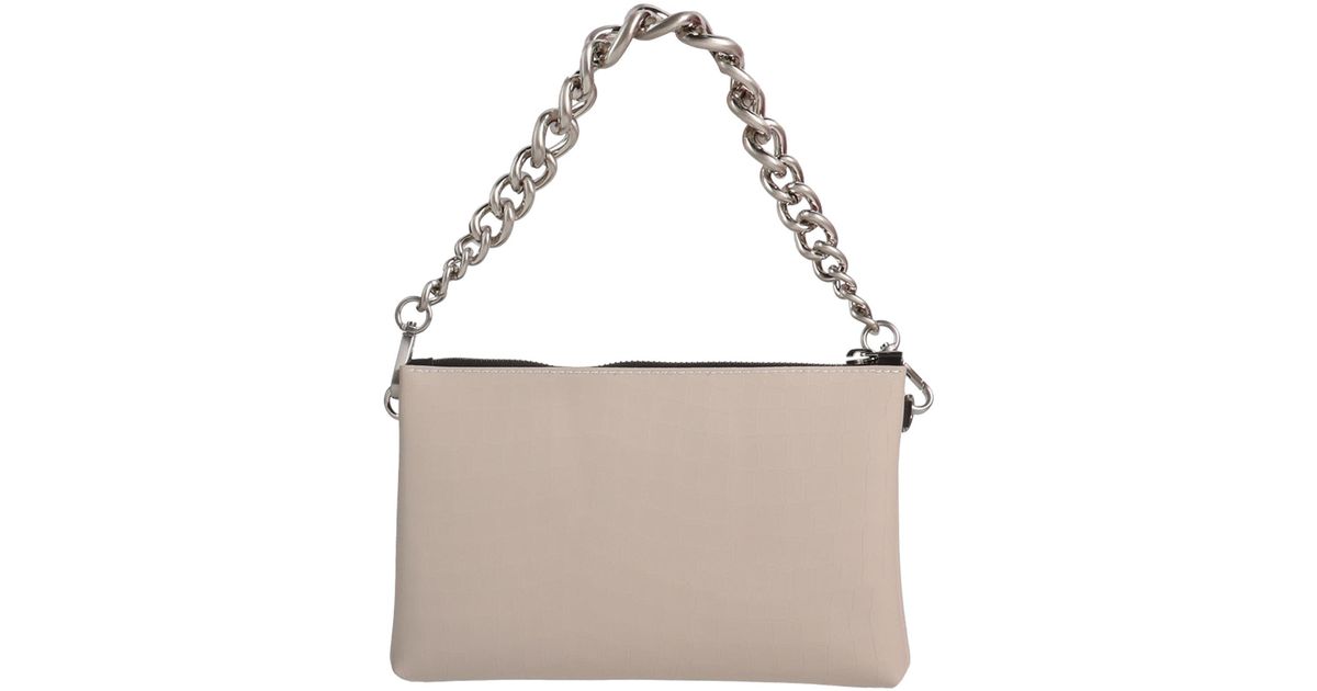 Gum Design Taupe Handbag Recycled Pvc in Natural | Lyst