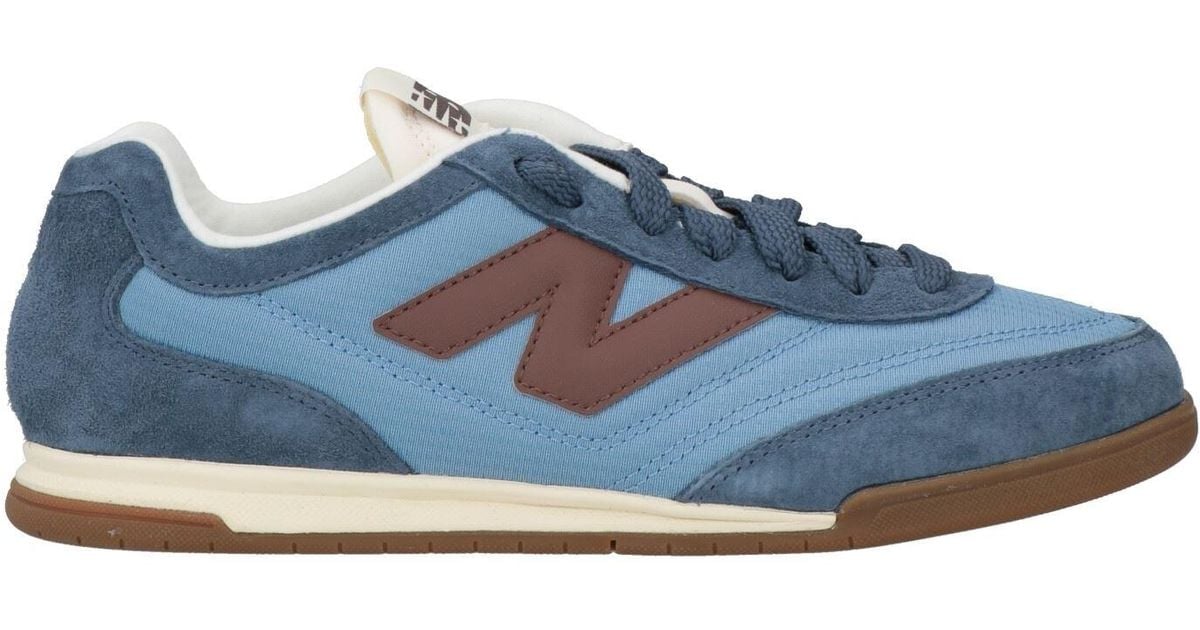 New Balance Rc42 Sneakers Leather, Textile Fibers in Blue for Men | Lyst UK