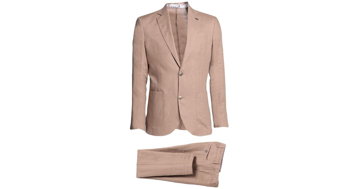 Bob Suit Linen in Pink for Men | Lyst UK