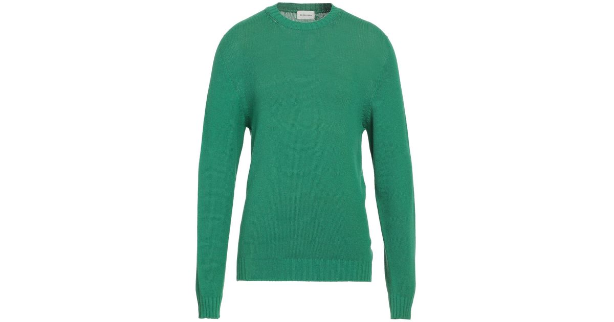 Scaglione Sweater Silk in Green for Men | Lyst