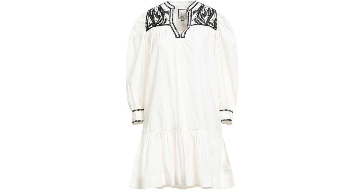 Scarlett Poppies Mini Dresses in White | Lyst UK