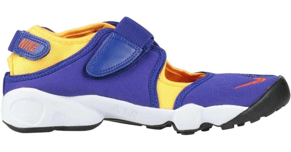 Nike Ballet Flats Textile Fibers in Blue | Lyst