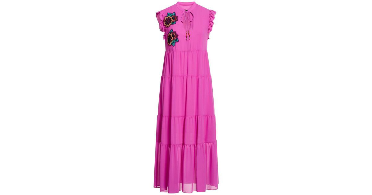 Hanita Maxi Dresses in Pink | Lyst UK