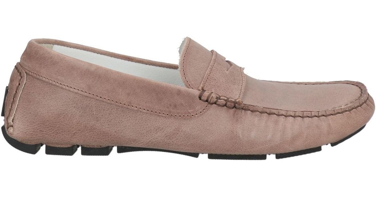 Boemos Light Loafers Leather in Natural for Men | Lyst