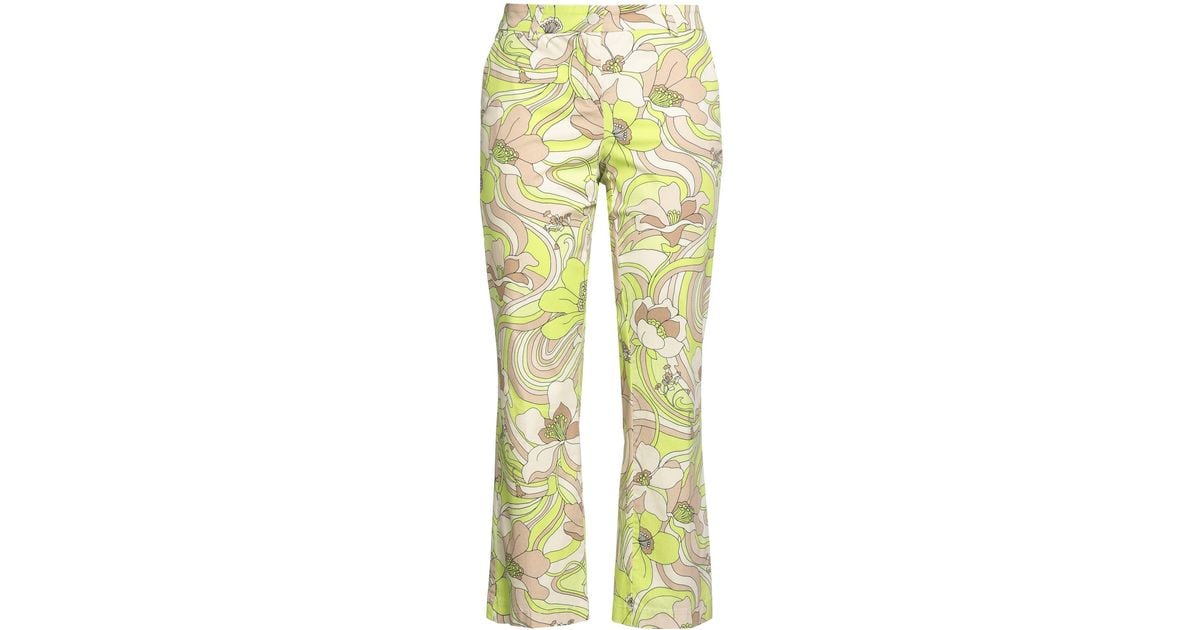 Cambio Trouser in Yellow | Lyst UK