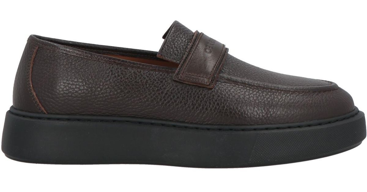 Cerruti 1881 Loafers Cow Leather in Black for Men | Lyst