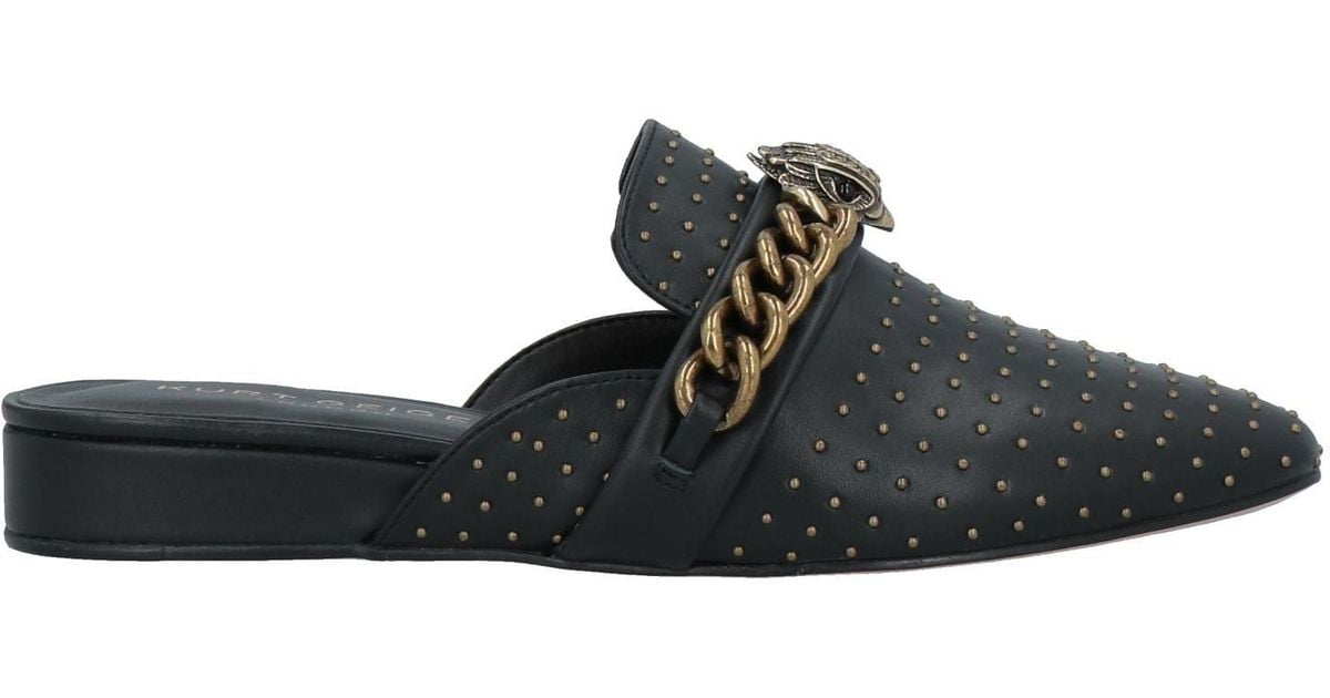 Kurt Geiger Mules & Clogs Soft Leather in Black | Lyst