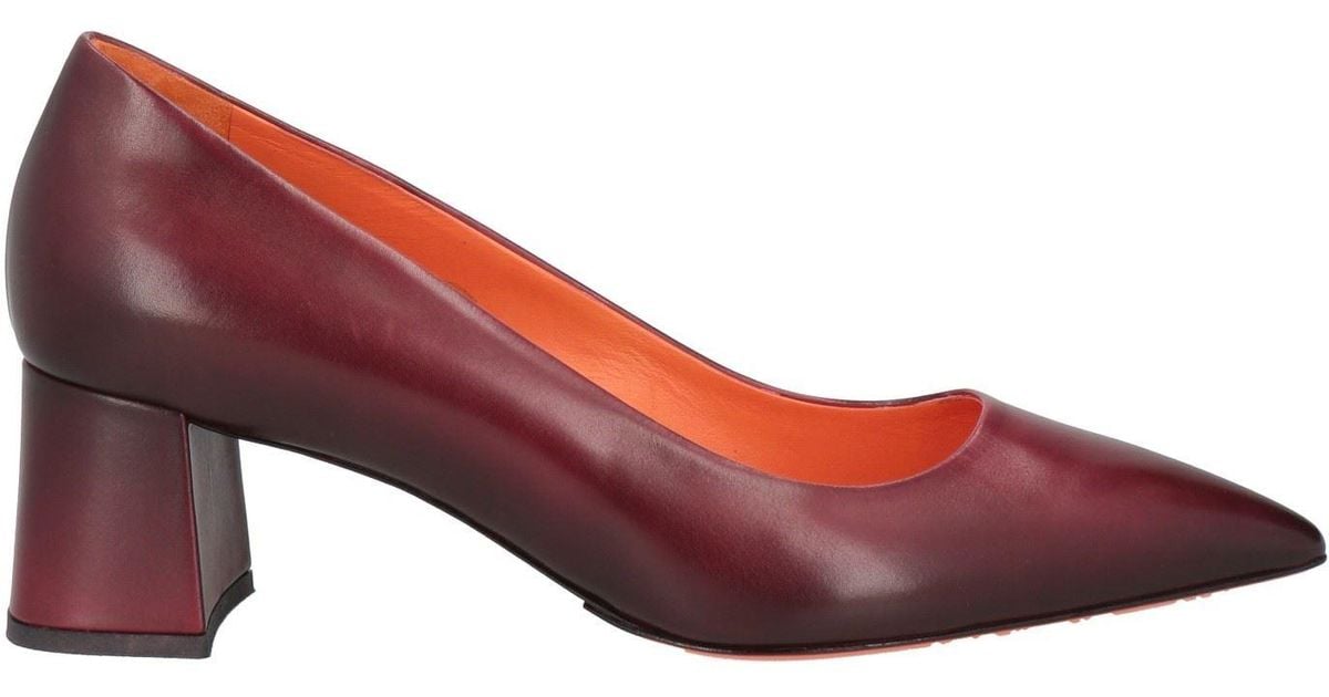 Santoni Pumps in Red | Lyst