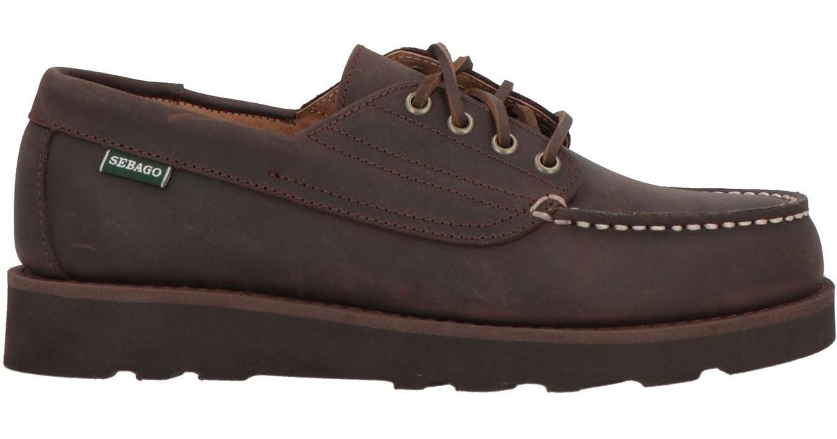 Sebago Chocolate Loafers Leather in Brown for Men | Lyst