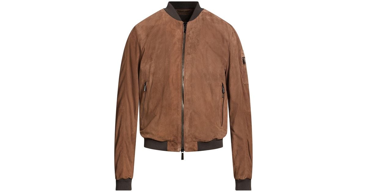 Moorer Jacket in Brown for Men | Lyst