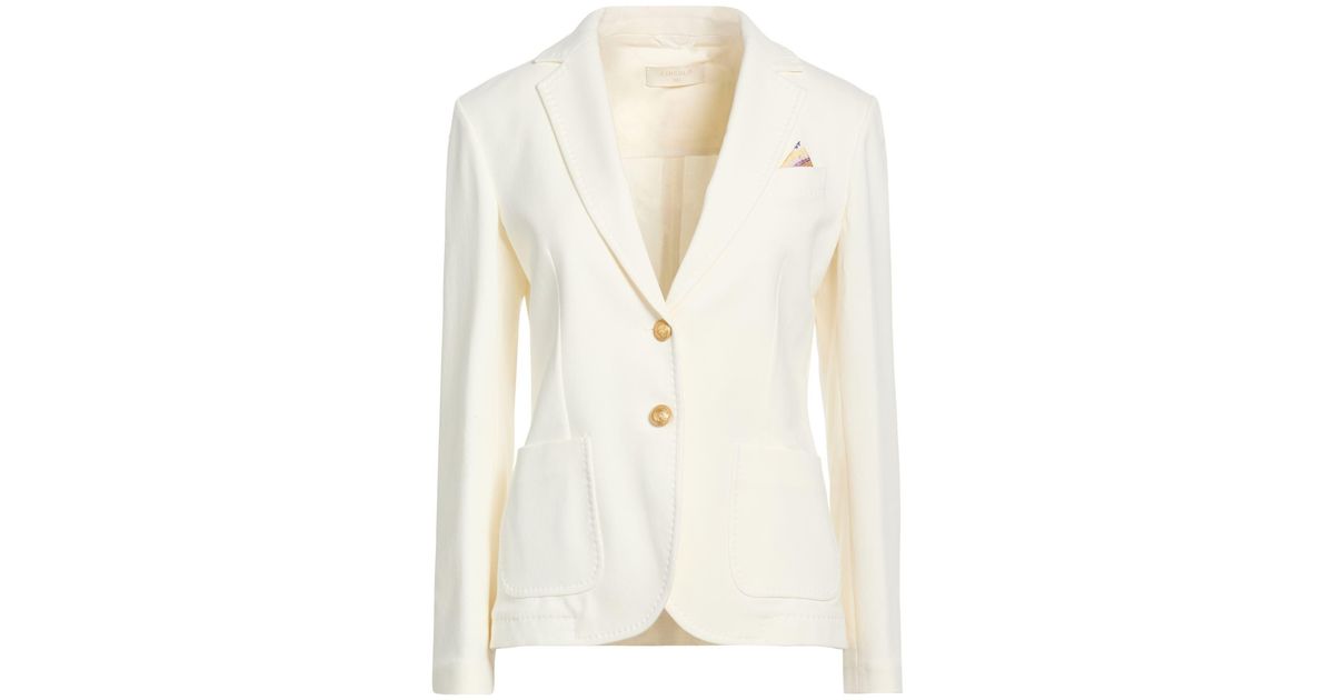 Circolo 1901 Blazers in White | Lyst UK