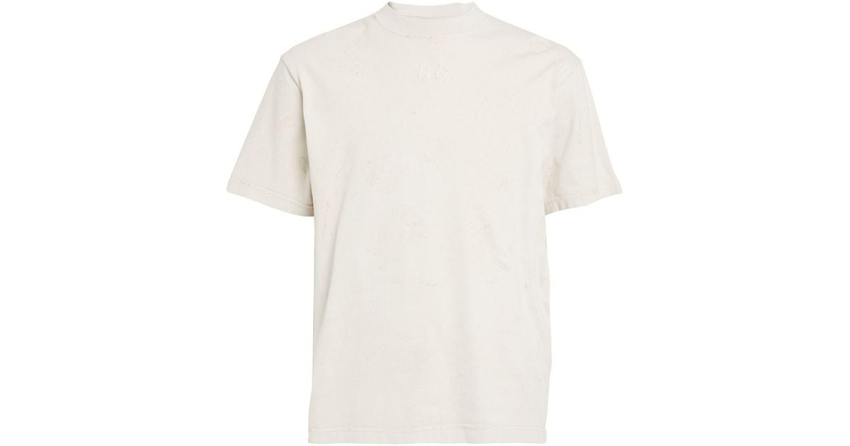 44 Label Group Ivory T-Shirt Cotton in White for Men | Lyst