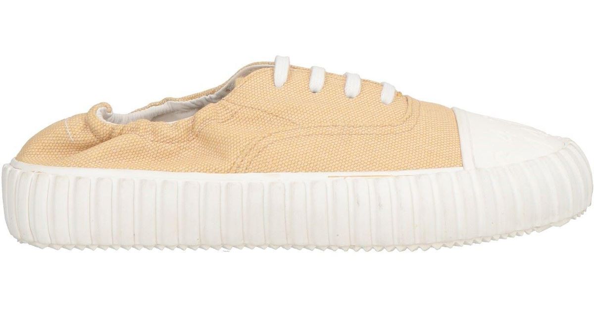 MM6 by Maison Martin Margiela Sand Sneakers Textile Fibers in Natural ...
