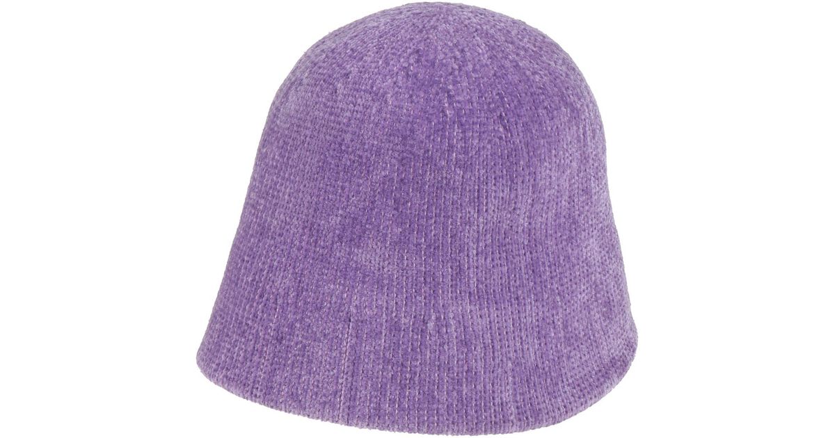 Bye Hat Polyester in Purple | Lyst UK