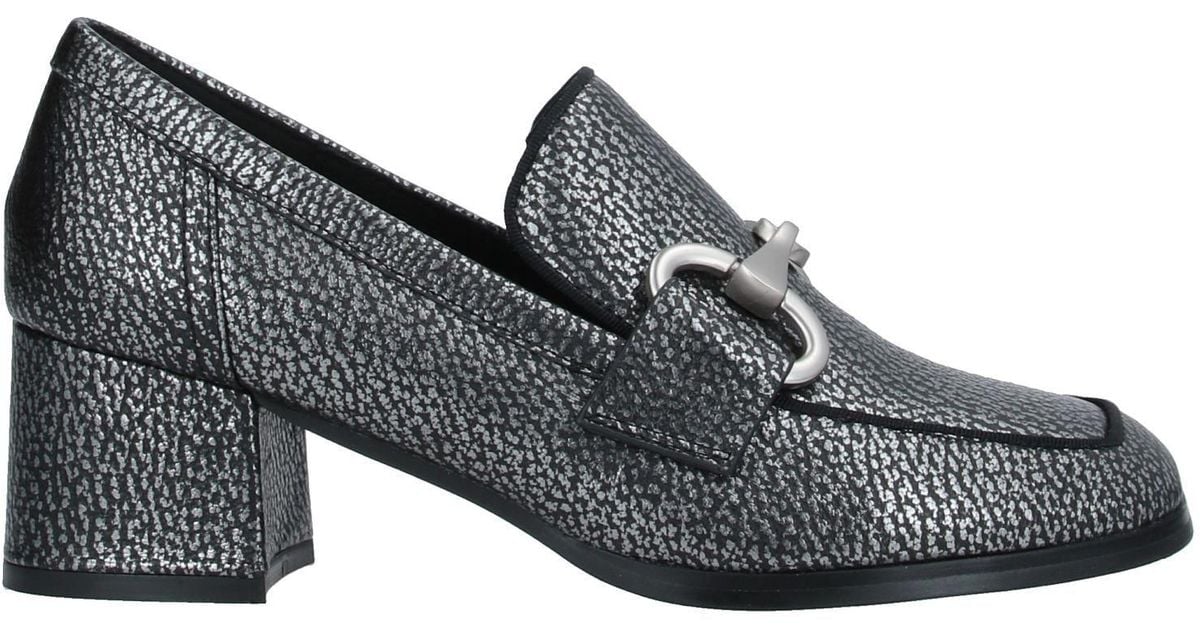 Bibi Lou Leather Loafers in Black - Lyst
