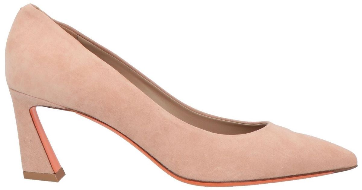Santoni Pumps in Pink | Lyst UK