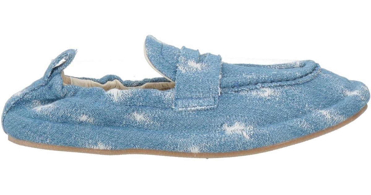 Barracuda Loafers Textile Fibers in Blue | Lyst