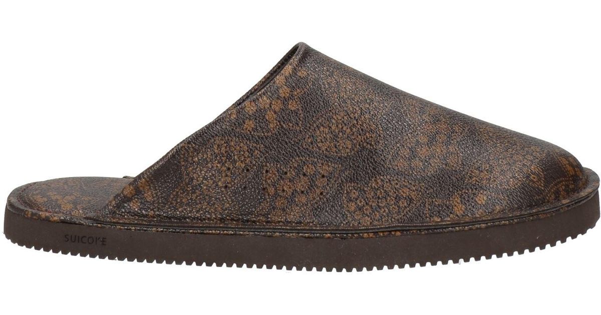 NEEDLES x SUICOKE Dark Mules & Clogs Rubber, Pvc in Brown for Men | Lyst