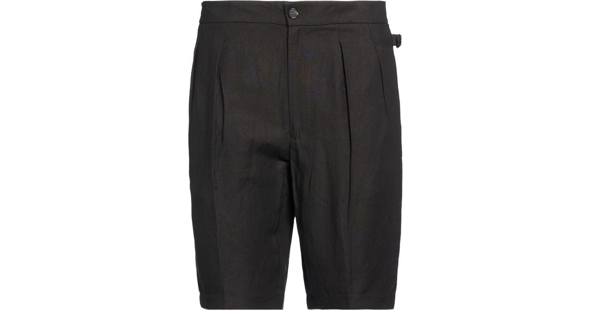 Patrizia Pepe Shorts & Bermuda Shorts in Black for Men | Lyst UK