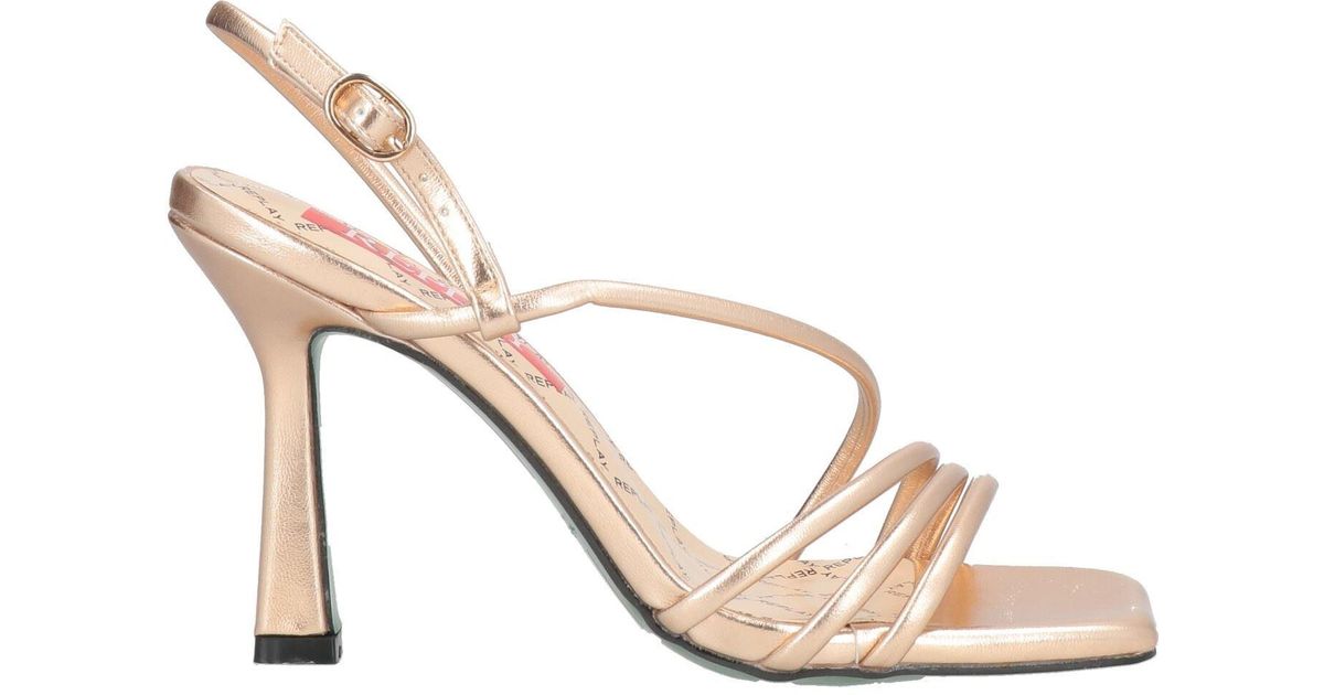 Replay Sandals in Natural | Lyst UK