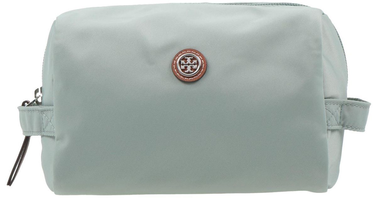 Tory Burch Beauty Case Textile Fibers in Gray | Lyst