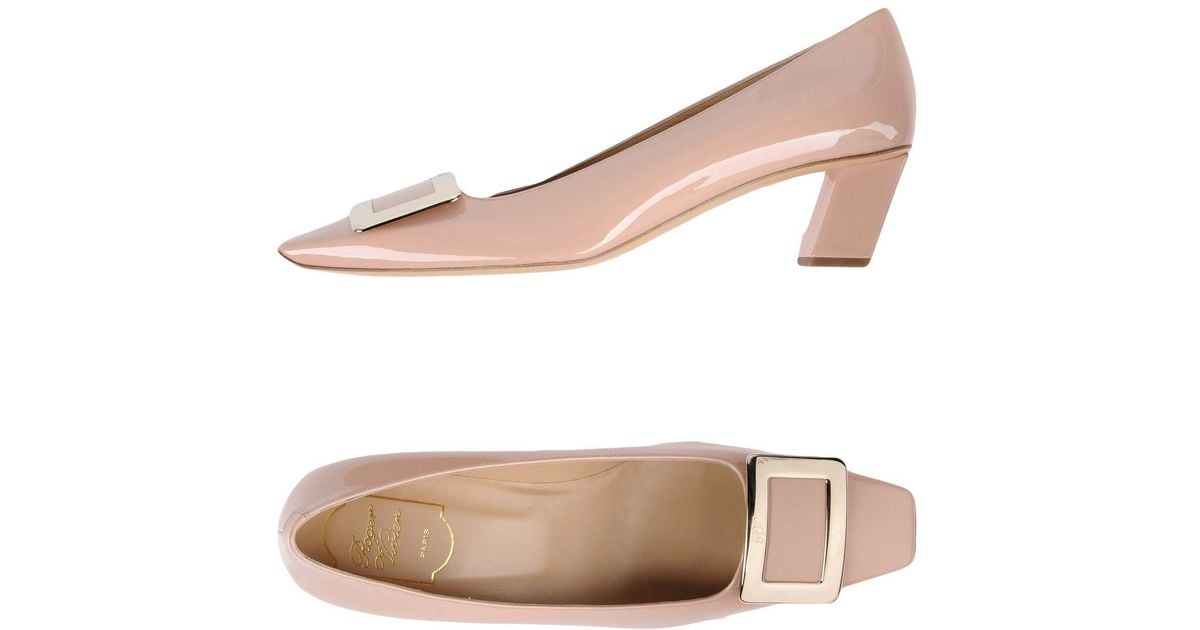 Roger Vivier Blush Pumps Leather in Pink | Lyst