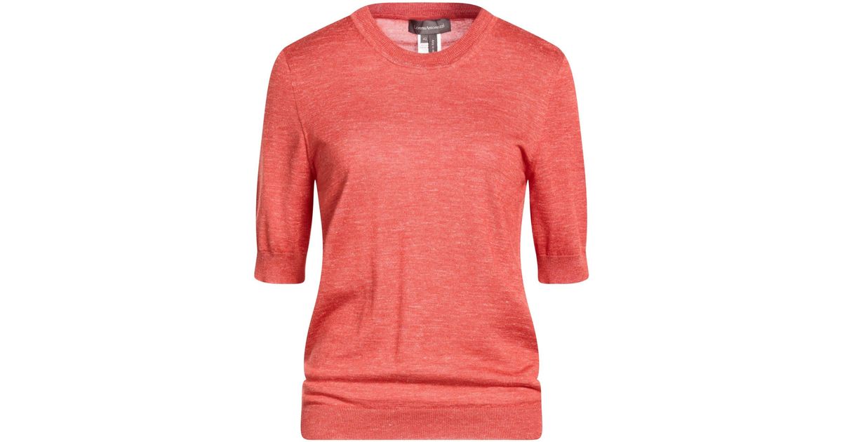 Lorena Antoniazzi Rust Sweater Cashmere, Silk, Hemp in Red | Lyst UK