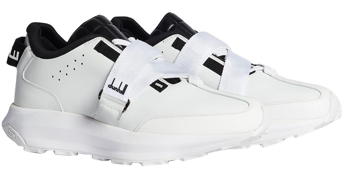 dunhill Trainers in White for Men | Lyst