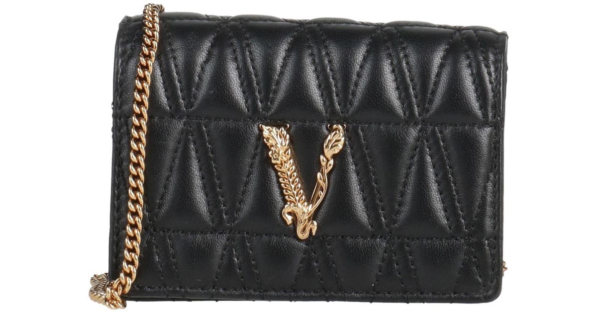 Versace Cross-body Bag in Black | Lyst