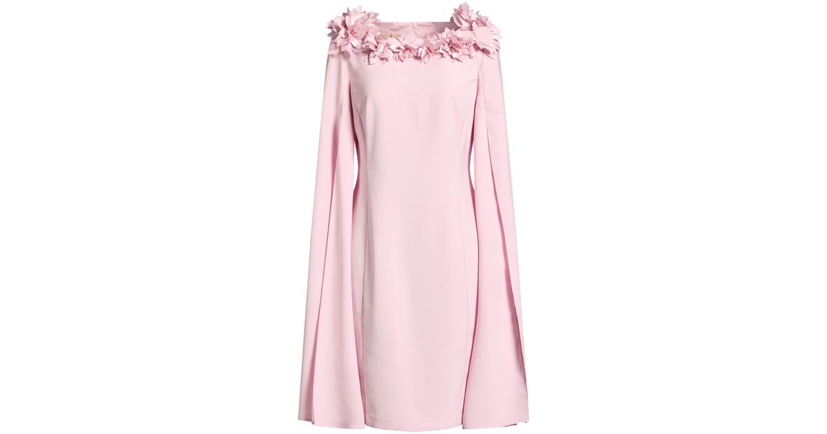D'ANDREA COLLECTION Midi Dress Polyester in Pink | Lyst UK