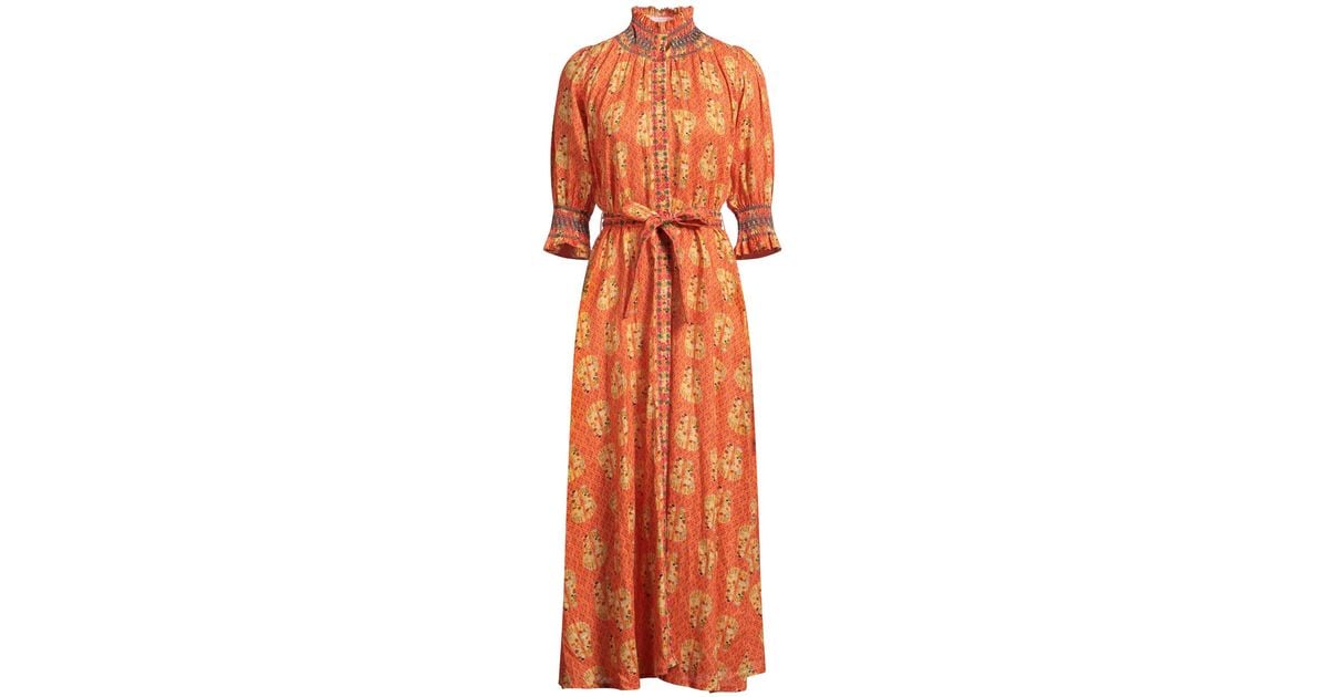 Muzungu Sisters Maxi Dress in Orange | Lyst UK