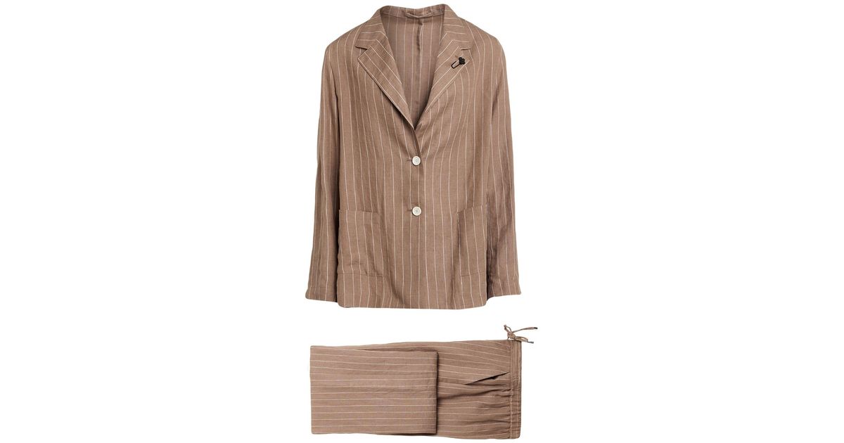 Lardini Suits in Brown | Lyst UK