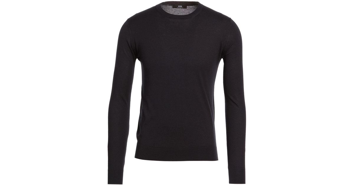 Alpha Studio Sweaters in Black for Men | Lyst UK