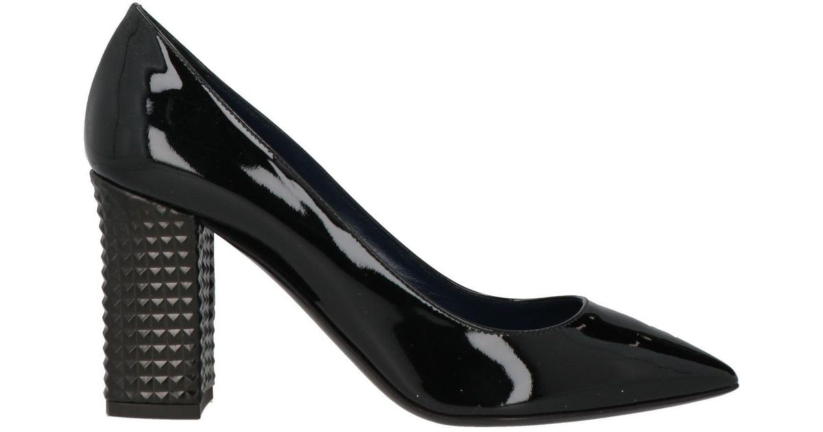 Studio Pollini Pumps Leather in Black | Lyst