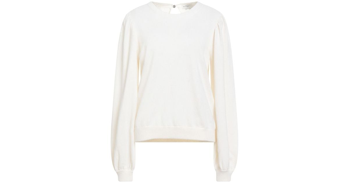Ballantyne Sweater in White | Lyst