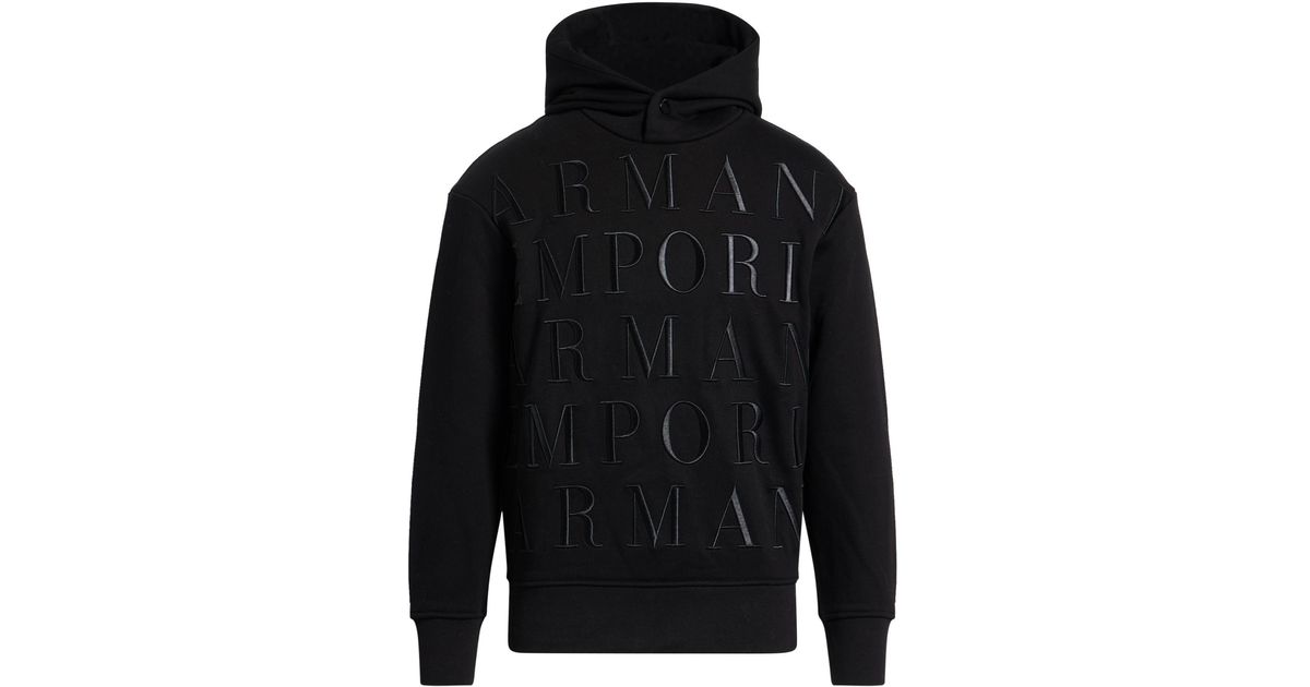 Emporio Armani Sweatshirts in Blue for Men | Lyst UK