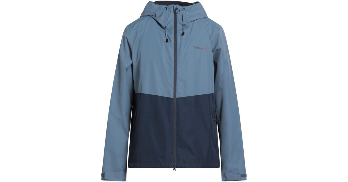 Barbour Slate Jacket Polyester, Polyurethane in Blue for Men | Lyst UK