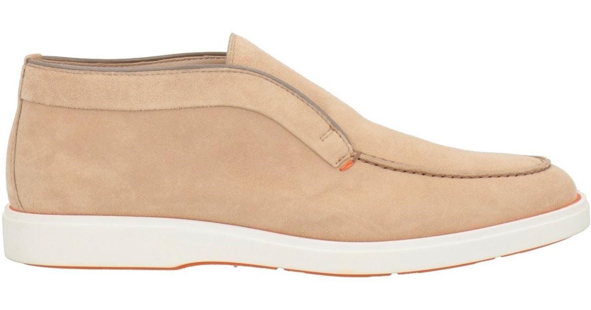 Santoni Ankle Boots in Natural for Men | Lyst UK