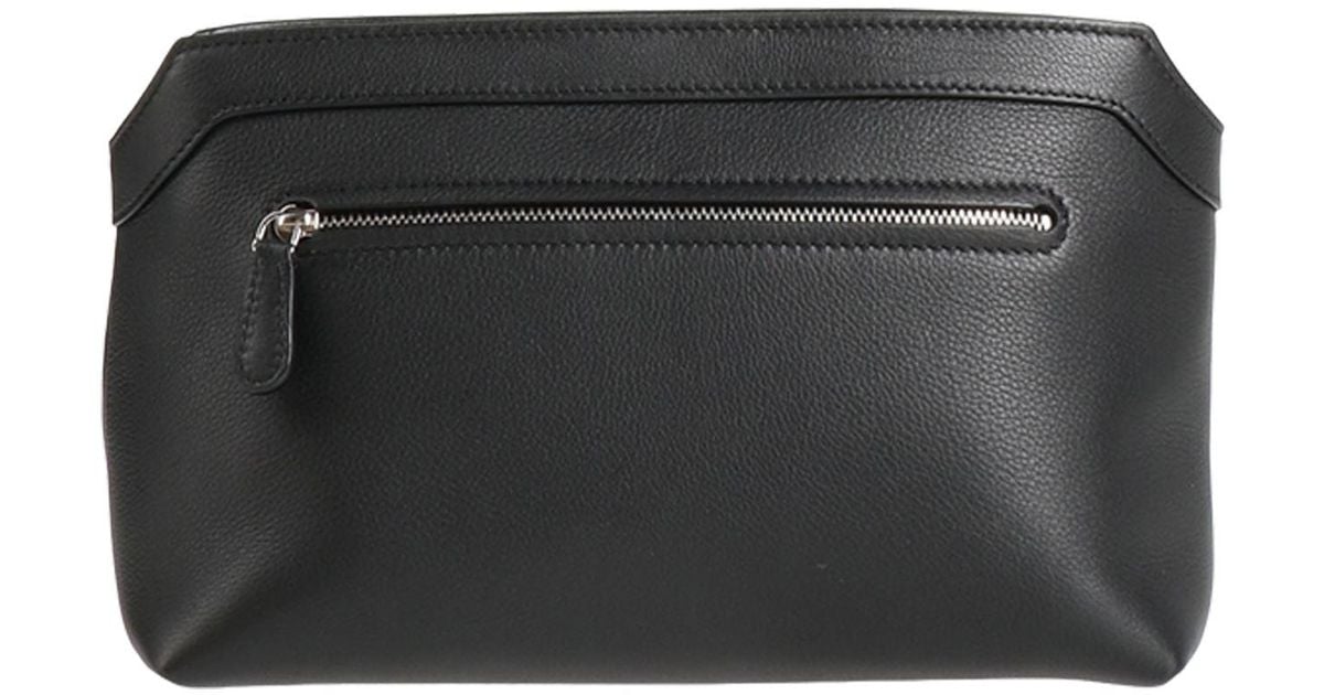 The Row Handbag Goat Skin in Black | Lyst